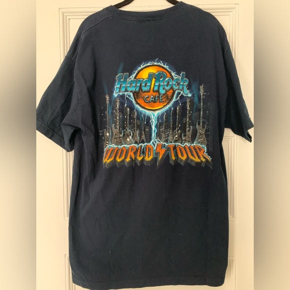Hard Rock Cafe | Shirts | Hard Rock Cafe Boston World Tour Tshirt ...